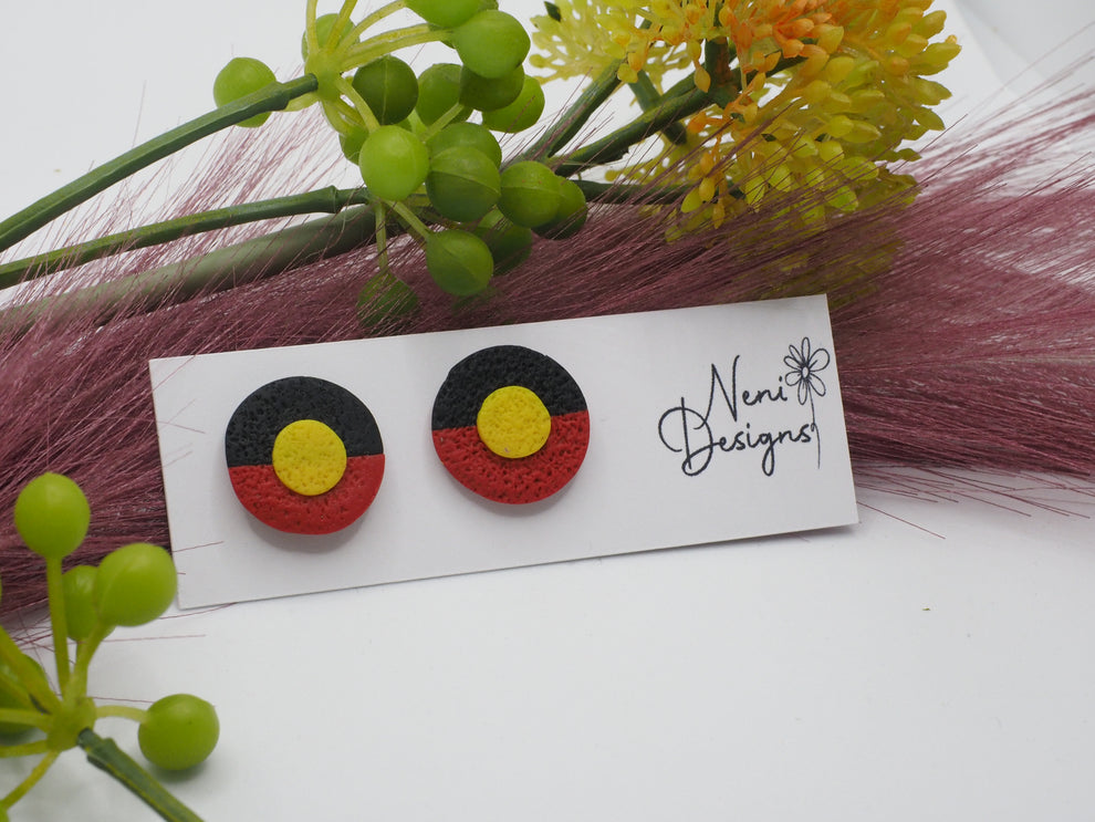 studs (aboriginal flags) – Neni designs
